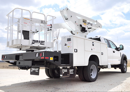 Sign, Lighting, and Traffic Bucket Trucks | Dur-A-Lift