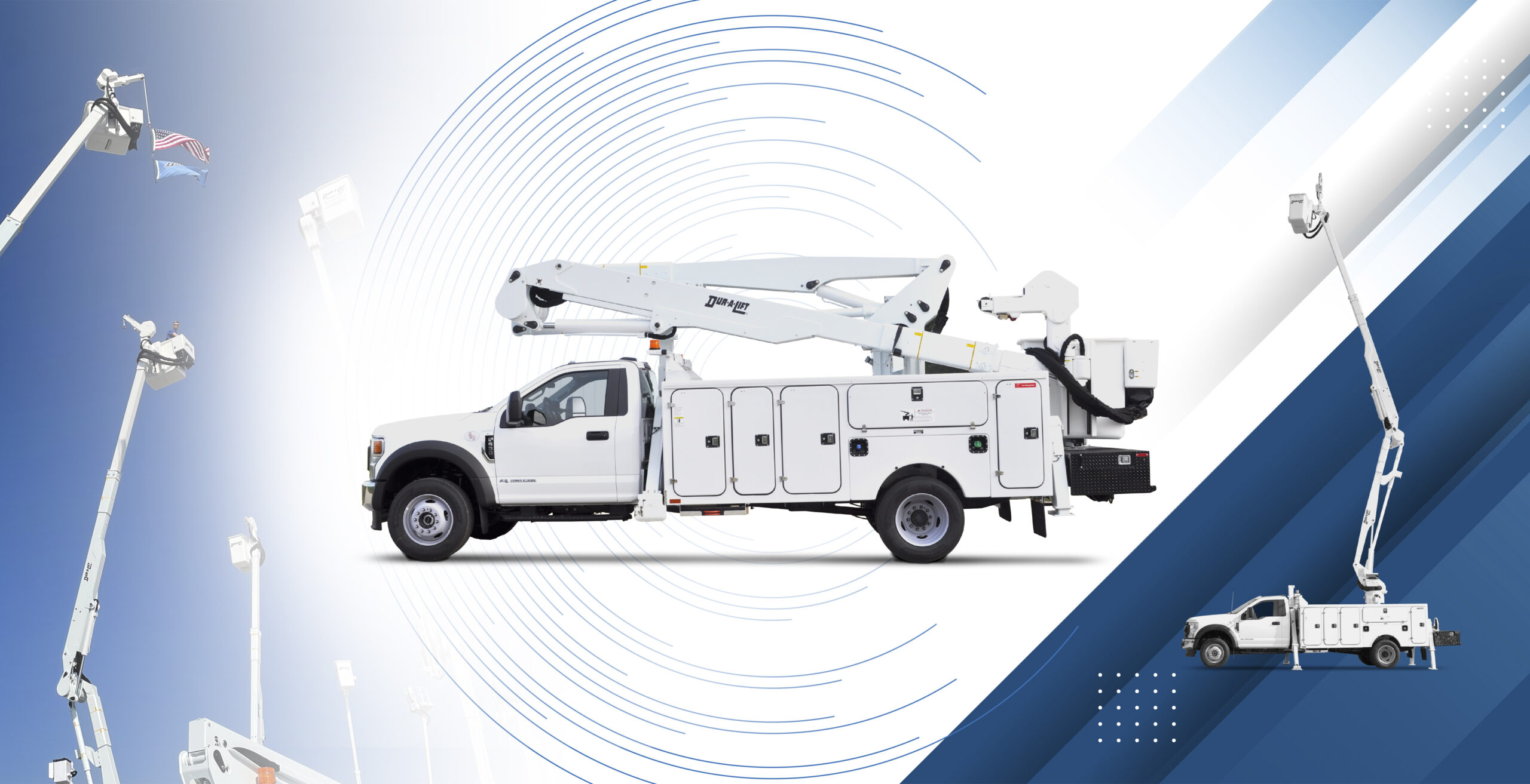 Material Handling Bucket Trucks | Dur-A-Lift