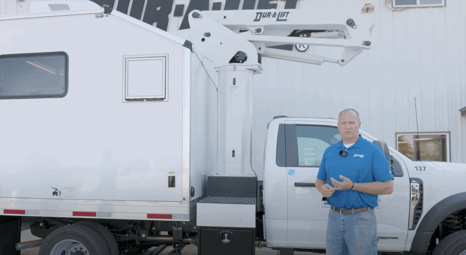 Introducing the Fiber Splicing Aerial Truck Solution - Dur-A-Lift Inc.